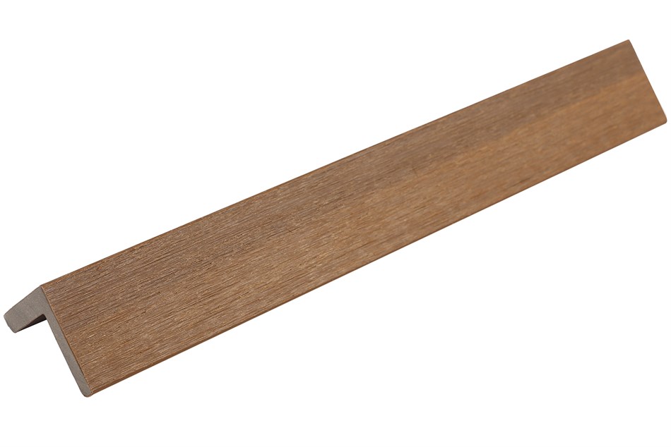 Naturale Composite Decking Edge Angle Teak | Composite Decking ...